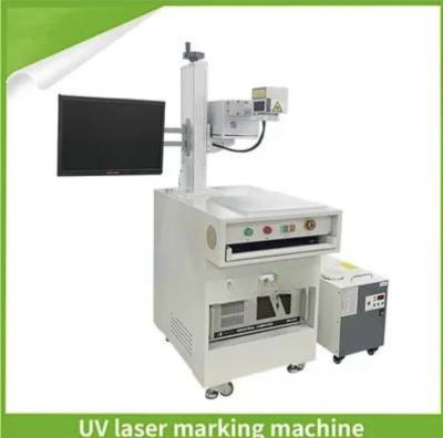 China High Precision UV Laser CCD Marking Machine for Ultra-Fine Marking and Glass Products for sale