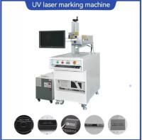 China 0.01mm 10W UV Laser Engraving Machine 355nm Industrial Laser Marking Systems for sale