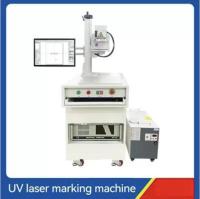 China 10 Watt 0.06mm UV Industrial Laser Engraver 200KHz Ultraviolet Laser Marker for sale
