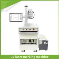 China High Precision UV Marking Machine 0.06mm Portable Fiber Laser Industrial for sale