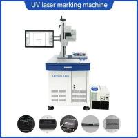 China 0.1mm 355nm UV Laser Graving Machine 7000mm/S Portable Laser Engraver for sale