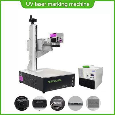 China 7000mm/S Plastic Uv Laser Marking Machine CeramicFiber Laser 3d Engraving for sale