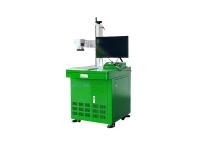 China EZCAD 200KHz Mopa Fiber Laser CCD Marking Machine 60Hz  Fiber Optic Laser Cutter for sale