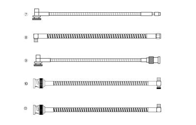 China 305mm 12in Thermocouple Cable Amada Laser Accessories Armored 71398965 71341901 for sale