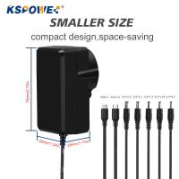 China 12V3A 36W Interchangeable Plug Adapter with 3 Years Warranty AC DC Power Adapter for sale