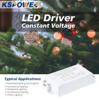 China 24W White Color IP20 Plastic LED Driver with Constant Voltage for Indoor Lighting for sale