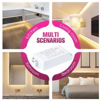 China 24W White Color IP20 Plastic LED Driver with Constant Voltage for Indoor Lighting for sale