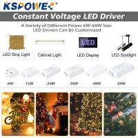 China 24W White Color IP20 Plastic LED Driver with Constant Voltage for Indoor Lighting for sale