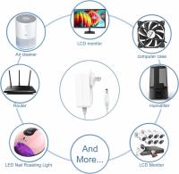 China 100%PC International Adapter with Interchangeable Plug 30W 36W AU US EU UK Stock 5V 9V 12V 24V 1.75A 3A Travel Adaptor DC for sale