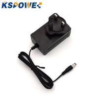 China 100%PC International Adapter with Interchangeable Plug 30W 36W AU US EU UK Stock 5V 9V 12V 24V 1.75A 3A Travel Adaptor DC for sale