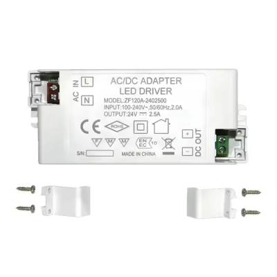 China 48W LED Tube Light Driver 12VDC Output Voltage Switching Power Supply Safe Connection 4amps White 1- and Celling Light for sale