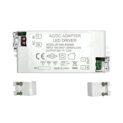 China RU UL FCC CE ROHS Approved IP20 Design Single Output 36V 1.5A 54W Ultra-Thin LED Driver Channel Power Supply Constant Voltage for sale