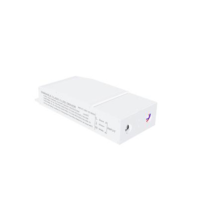 China Class2 LED Driver Cabinet for Outdoor LED Lighting Waterproof IP65 12V/24V 40W Phase Dimming UL Approved Aluminium Case for sale