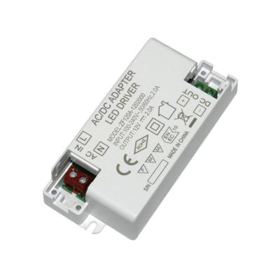 China 3- ZF120A-1202000 Power Plastic LED Driver 12V 2.0A Transformer with CE Rohs Certification 94*44*24mm for sale