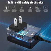 China 37.8W PC Fireproof Material Electric Li-Ion Battery Charger for AU EU US Sockets and 12.6V 3A Output for sale