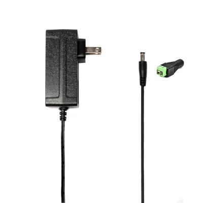 China Connection Plug In AC/DC Power Adapter 12V 9V 5V 3A 2A 1.5A 1A 0.75A 0.5A UL62368 CE EAC GS Approved OEM Wall Plug 100% PC KS for sale