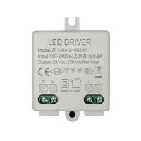 China Efficiency 80% Min Thin Industry Led Power Supply 24V 0.25A 6W for Christmas Led Lights for sale