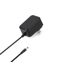 China UL Certified Wall Power Adapter with 5V 12V 24V Output and 12W 24W Power for Intelligent Door Lock for sale