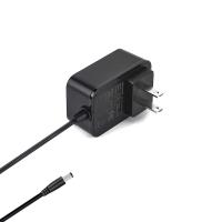 China UL Certified Wall Power Adapter with 5V 12V 24V Output and 12W 24W Power for Intelligent Door Lock for sale