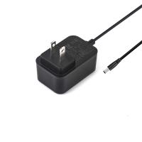 China UL Certified Wall Power Adapter with 5V 12V 24V Output and 12W 24W Power for Intelligent Door Lock for sale