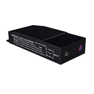 China 12V80W Aluminum Shell Triac Dimmable LED Driver with Nema 3R IP65 and 91% Efficiency for sale