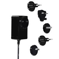 China 12V4A 48W Interchangeable Power Adapter with Multiple Certifications and Universal AC Input for sale