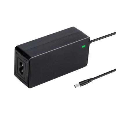 China 60W 100-240Vac Desktop Power Adapter with 9V12V15V20V24V36V48V Output and 1A-5A Current Range for sale
