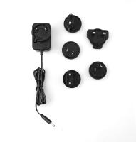 China 12V 24V Interchangeable Plug Power Adapter with Multiple AC Plugs and 3 Years Warranty for sale