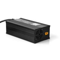 China CC CV Mode Adjustable Voltage and Current 48V 8A Battery Charger with Digital Screen for LiFePo4 Batteries for sale