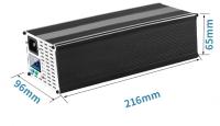 China 1200W DSP Smart Lithium Battery Charger 36V 48V 58.8V 20A 60V 72V 73V 15A PFC 91.5% with S485 CAN Communication for Energy Storage Systems for sale