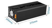 China 360W-2800W DSP Intelligent Battery Charger 88V 4A 6A 7A 10A 15A 20A 25A 30A with High Speed Cooling Fan and Low Ripple Output for sale