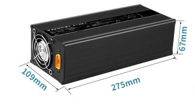 China 360W-2800W DSP Intelligent Battery Charger 88V 4A 6A 7A 10A 15A 20A 25A 30A with High Speed Cooling Fan and Low Ripple Output for sale