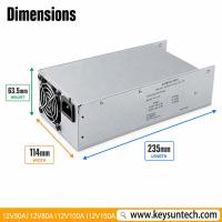 China 12V 150A 1800W Power Supply AC 100V-240V to DC 12V Regulated Switching Power Supply Transformer for LED Light Strip, CCTV Camera System, Mining Rig, Communication Equipment, 3D Printer for sale