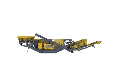 China Gasoline & Electric Mobile Impact Crusher with Dual Power System, Automatic Discharge Control and Wireless Remote Operation for sale