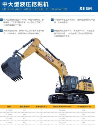 China XCMG Medium Hydraulic Digger & Large Excavator - Construction Machinery with Global Top 3 Ranking for sale