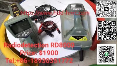 China Used Radiodetection RD8000 Cable and Pipe Locator with Digital Signal Processing and RF Marker Detection for sale