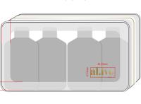 China Custom Heat Seal PVC Clear Plastic Makeup Bag With Zipper toiletry packaging for sale