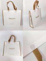 China Wholesale Eco-Friendly PP non woven Reuseable Shopping Bag Laminated Handled Bag for sale