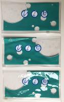 China ECO PVC Makeup Pouch , WCA 3C Transparent Zipper Pouch Bag for toothpaste and brush for sale