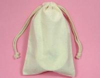 China SMETA SEDEX 4P Organic Cotton Drawstring Bags Eco Biodegradable Muslin bag for sale