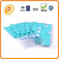 China ECO PVC Makeup Pouch , WCA 3C Transparent Zipper Pouch Bag for toothpaste and brush for sale