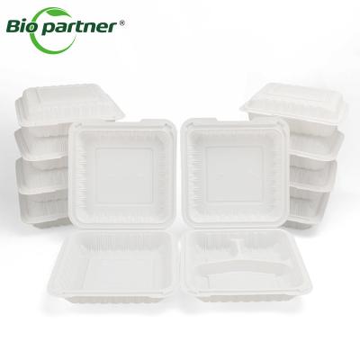 China MFPP Disposable Food Container Biodegradable Take Away Fast Food Packaging for Camping for sale