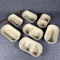 China AL5 Biodegradable Boat Shape Disposable Food Container for Restaurant Sample Free for sale