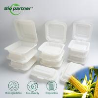 China 3 Compartment Disposable Fast Food Container MFPP 20000pcs MOQ Rectangle Food Packaging for sale