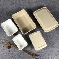 China AL7 Microwave Disposable Box Biodegradable Round Food Container for Lunch Microwavable for sale
