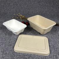 China AL7 Microwave Disposable Box Biodegradable Round Food Container for Lunch Microwavable for sale