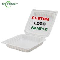 China Single Tier Disposable PP Plastic Takeout Hinged Food Container 20000pcs MOQ for Togo Lunch for sale