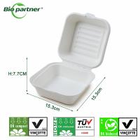China Biodegradable Customized Logo Acceptable Disposable Food Container for Takeout Lunch for sale