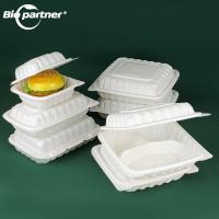 China MFPP Thermoform Food Container 9x9 Disposable Mineral Lunch Box Microwave Safe 20000pcs MOQ for sale