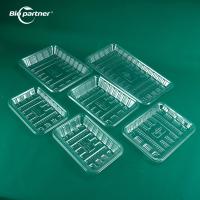 China Disposable PET Meat Tray Container for Supermarket Food Packaging Custom Size for sale